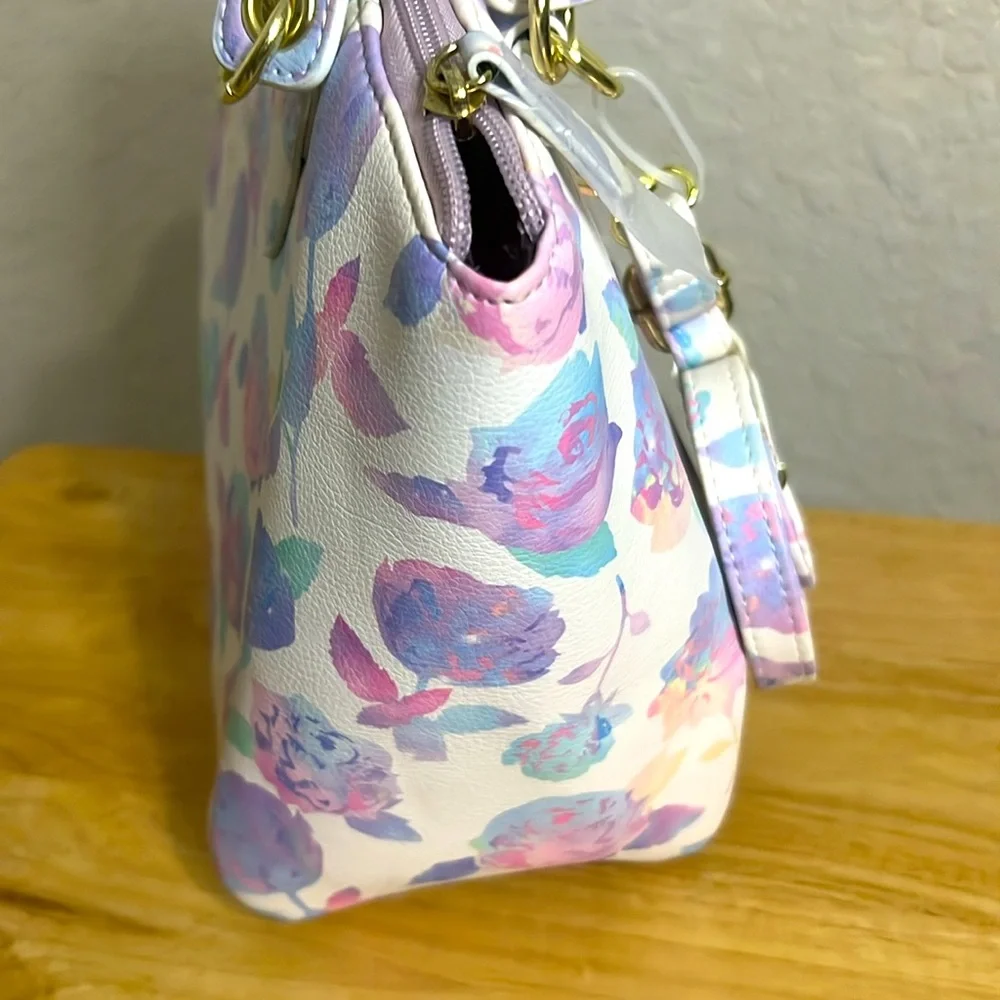 Luv Betsey Johnson | Bags | Luv Betsey Johnson Purse Satchel Bag White ...
